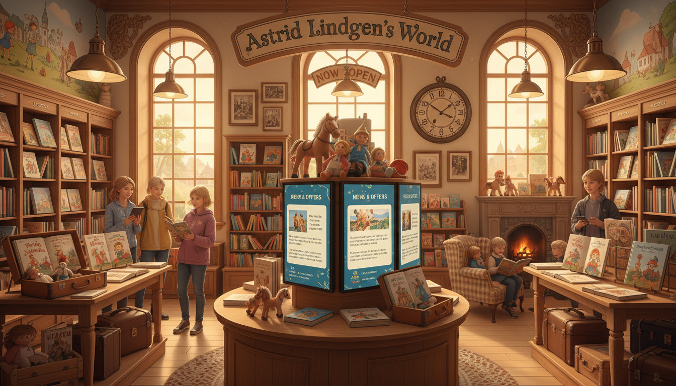 Astrid Lindgren butiken nyheter och erbjudanden - Medelklassman